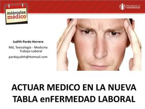 Calaméo - 20 05 2015 El Actuar Medico En La Nueva Tabla De Enfermedad ...