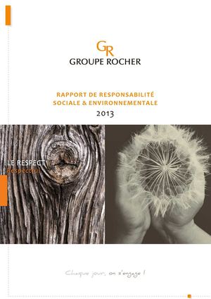 Calaméo - Groupe Rocher Rse 2013
