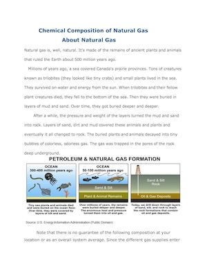 Calaméo - Chemical Composition Of Natural Gas