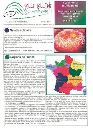 Calaméo - BELLE COLLINE N°94 Janvier 2016