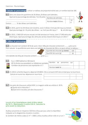 Calaméo - Pourcentages