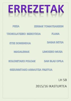 Calaméo - Errezeta Bilduma LH 5B