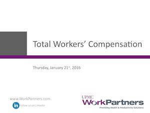 Calaméo - UPMC WorkPartners: Total Workers' Compenastion