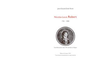 Calaméo - Biographie de Nicolas-Louis Robert - inventeur de la machine ...