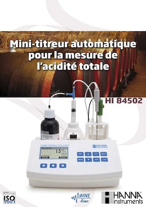 Calaméo - Mini-titreur automatique pour la mesure de l’acidité totale ...
