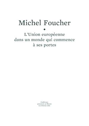 Calaméo - Michel Foucher - édition numérique