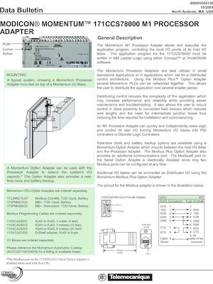 Calaméo - Procesador Momentum Serial,64K,RS232,RS485 - Schneider ...