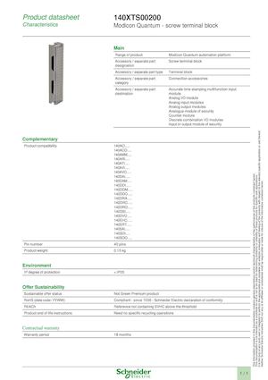 Calaméo - Terminal De Conexión Quantum 40 POS - Schneider Electric ...
