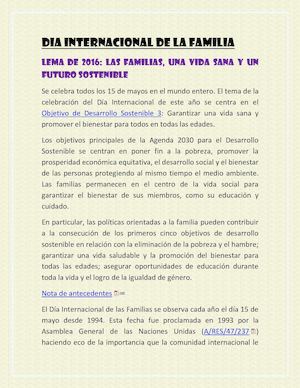 Calaméo - día internacional de la familia