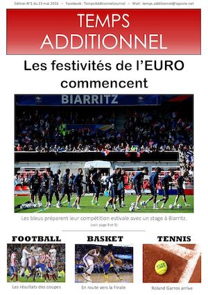 Calaméo - Temps Additionnel - Edition 1 [23/05/2016]