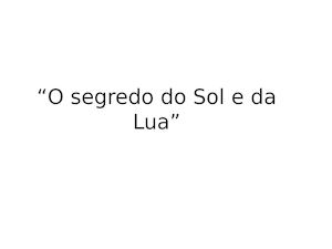 Calaméo - O Segredo do Sol e da Lua