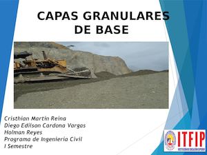 Calaméo - Capas Granulares De Base