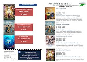 Calaméo - Flyer Programme JUILLET 2016