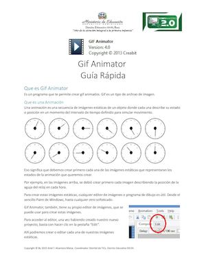 Calaméo - Guia Rapida - Gif Animator