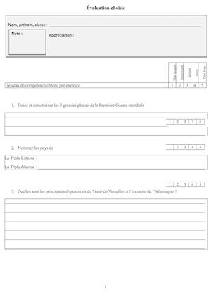 Calaméo - Histoire 3e Chapitre 1 Evaluation Choisie