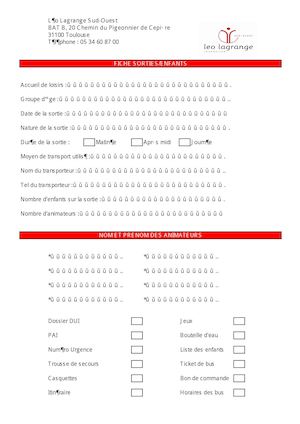 Calaméo - 5. FICHE DE SORTIE