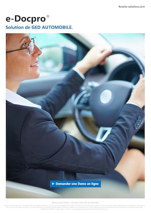 Calaméo - Plaquette GED E Doc Pro Automobile