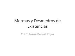 Calaméo - Mermas Y Desmedros