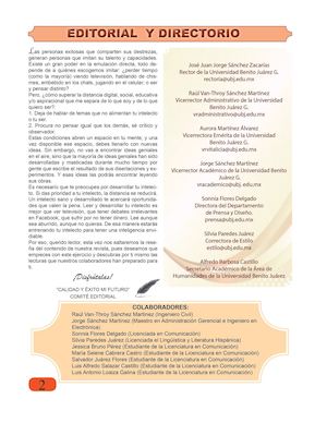 Calaméo - Editorial Y Directorio Julio