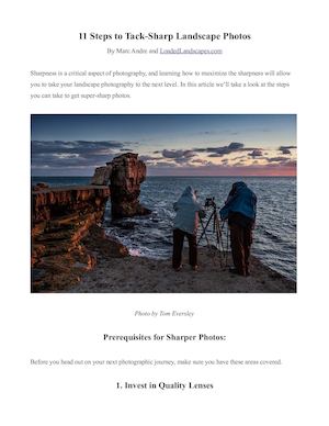 Calaméo - 11 Steps to Tack-Sharp Landscape Photos