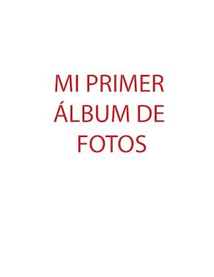 Calaméo - Mi Primer áLbum