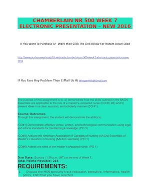 Calaméo - CHAMBERLAIN NR 500 WEEK 7 ELECTRONIC PRESENTATION – NEW 2016