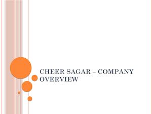 Calaméo - Cheer Sagar Company Overview