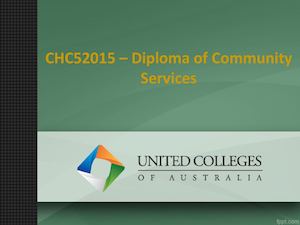 Calaméo - Chc52015 – Diploma Of Community Services