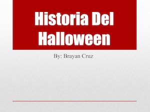 Calaméo - Historia Del Halloween