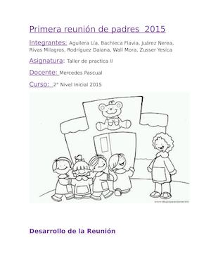 Calaméo - Primera Reunión De Padres 2015