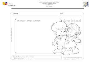 Calaméo - Hojas De Trabajo Mis Amigos