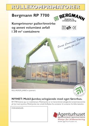 Calaméo - Rullekomprimator Rp 7700