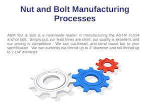 Calaméo - Nut And Bolt Manufacturing Processes
