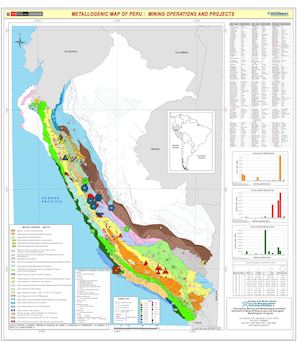 Calaméo - 2017 01 13 Metallogenic Map Of Peru Minig Operations And ...