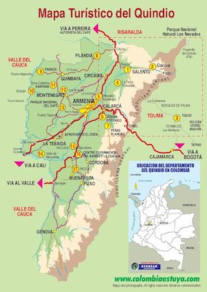 Calaméo - 3 Mapa Quindio