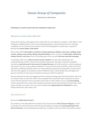 Calaméo - Vanan Group Of Companies History