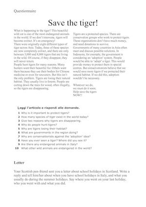 Calaméo - Exam Save The Tiger