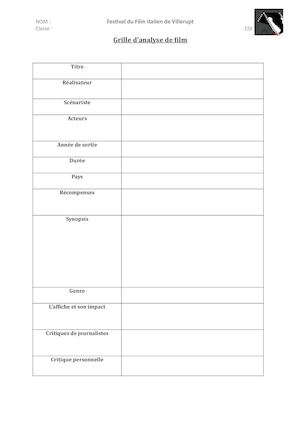 Calaméo - Analyse De Film