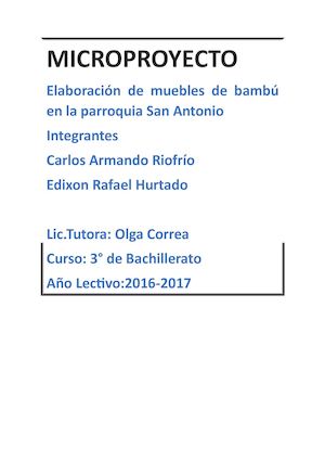 Calaméo - Microproyecto