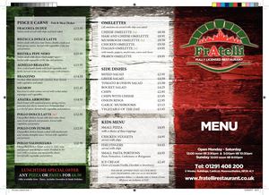 Calaméo - Fratelli Food Menu