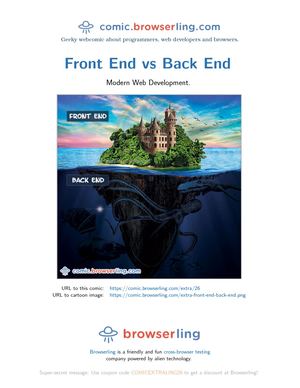 Calaméo - Front End vs Back End - Programming Joke