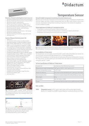 Calaméo - Didactum temperature sensor - Temperature monitoring of ...