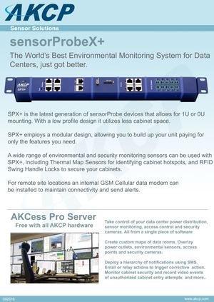 Calaméo - AKCP sensorProbeX+