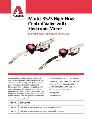 Calaméo - Alemite / Control Valve with Electronic Meter