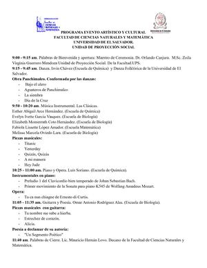 Calaméo - Programa Evento Artístico Y Cultural 2017