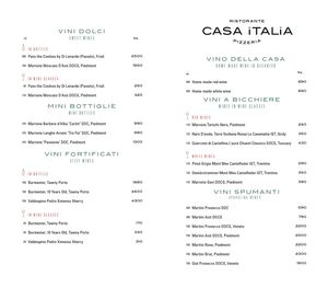 Calaméo - Casa Italia Menu