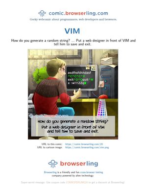 Calaméo - Vim - Programming Joke