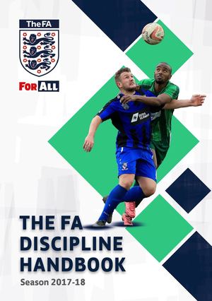 Calaméo - Discipline Handbook 2017/2018
