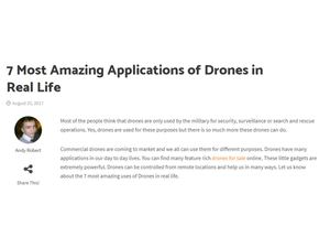 Calaméo - 7 Most Amazing Applications Of Drones In Real Life