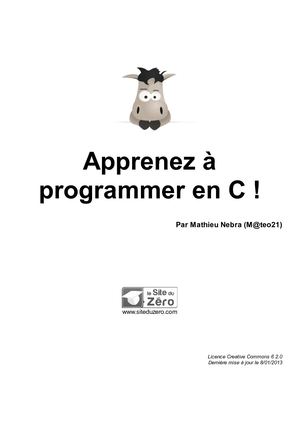 Calaméo - 14189 Apprenez A Programmer En C